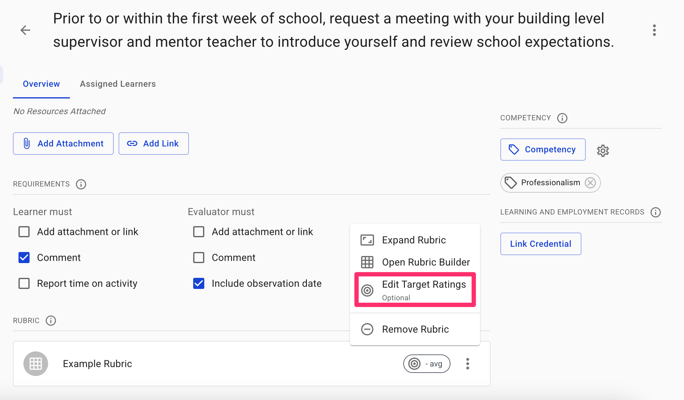 Target Ratings – Craft Education Help Center