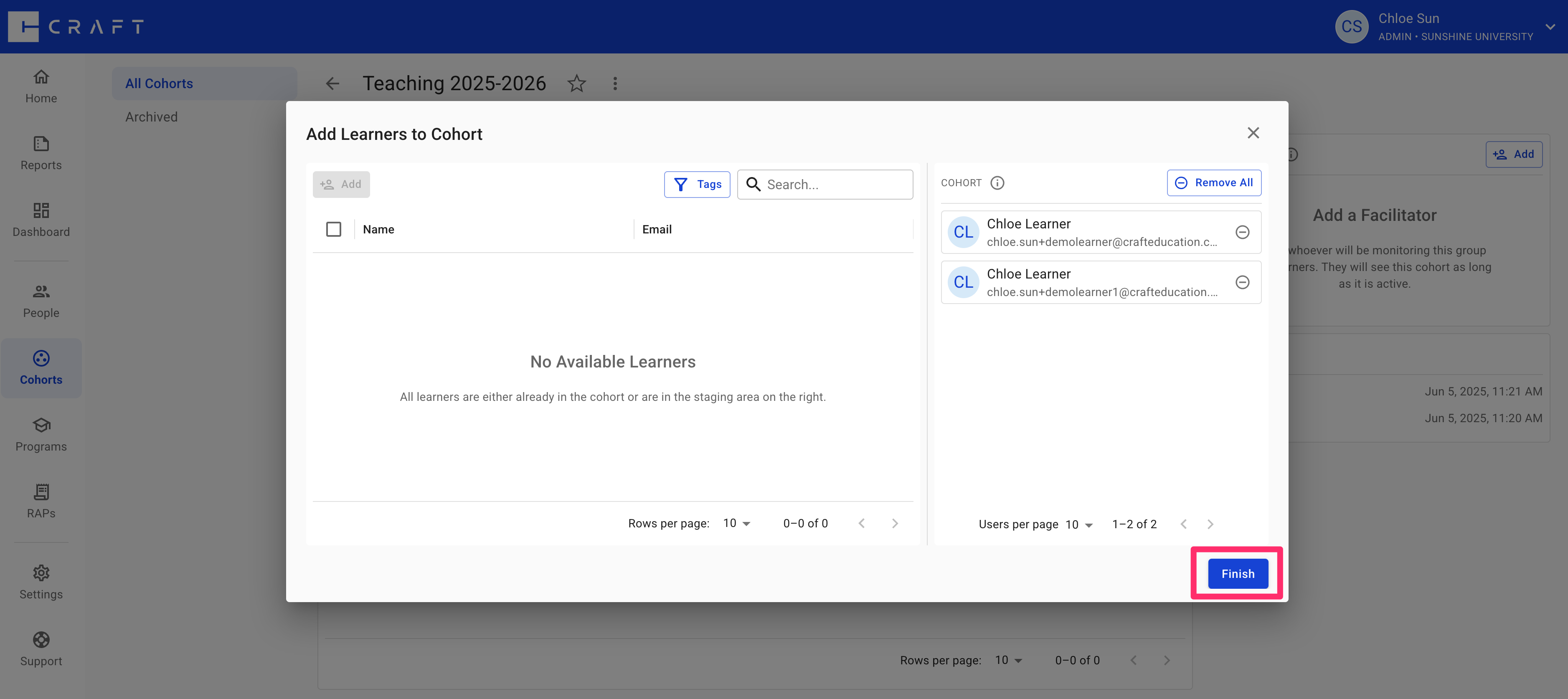 Understanding Cohorts – Craft Education Help Center