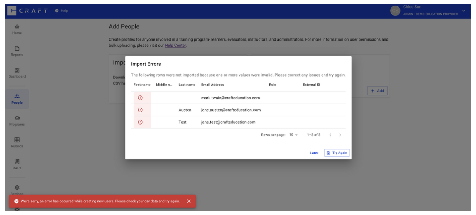 CSV Upload Guide [Sponsor Admins] – Craft Education Help Center
